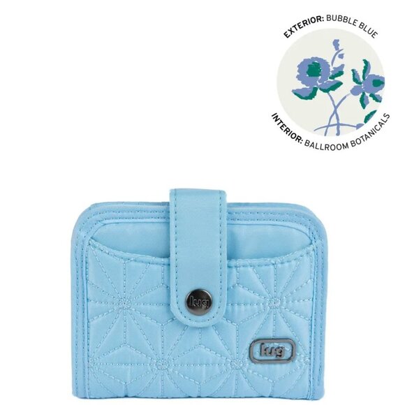 lug | Bags | Lug Legacy Collection Minuet Rfid Wallet Bubble Blue ...